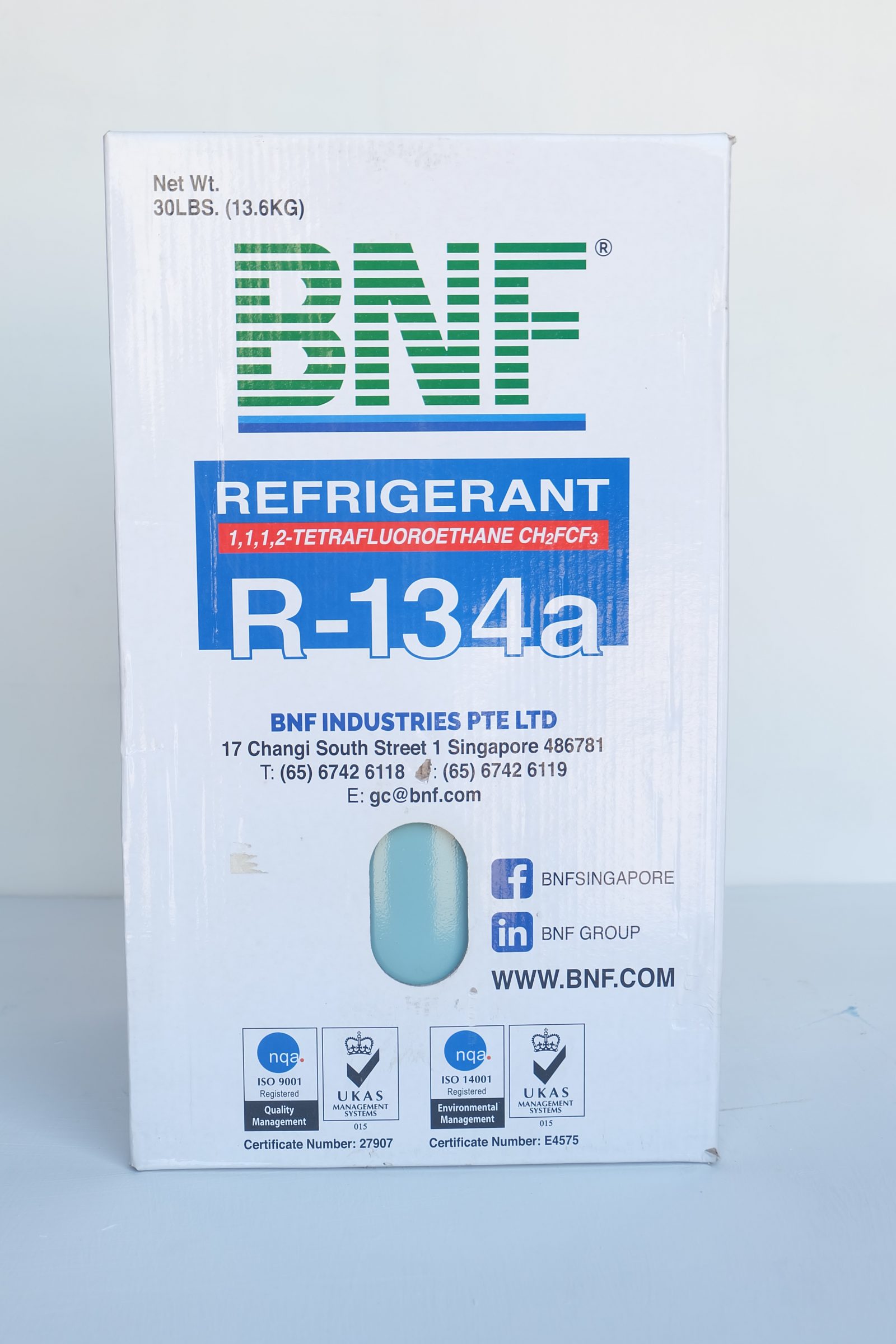 BNF GASES R407C | R134A | R410 – SAT LLC